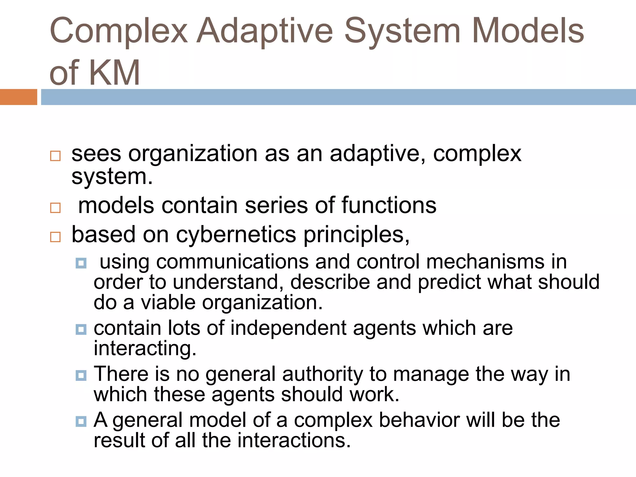 Knowledge Management Models | PPTX