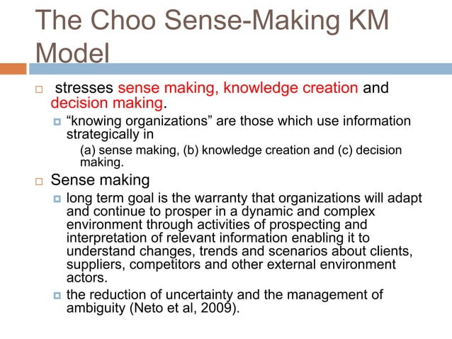 Knowledge Management Models | PPTX