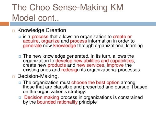 Knowledge Management Models