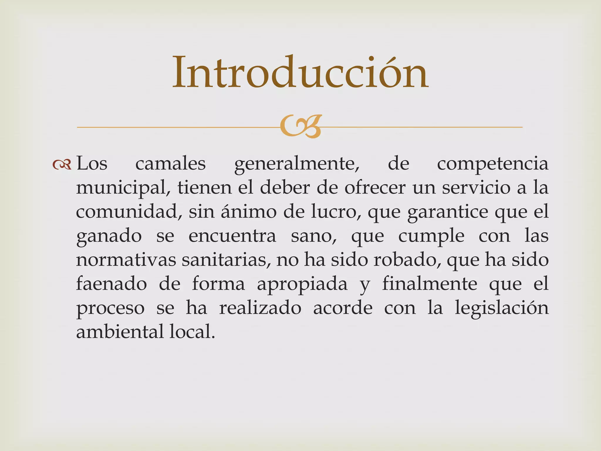 Proceso de Faenado en bovinos | PPTX