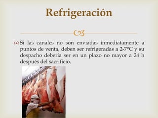 Proceso de Faenado en bovinos | PPTX