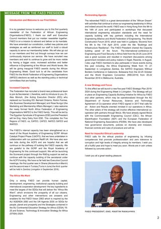 Faeo september 2019 newsletter | PDF