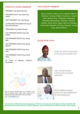 Faeo september 2019 newsletter | PDF