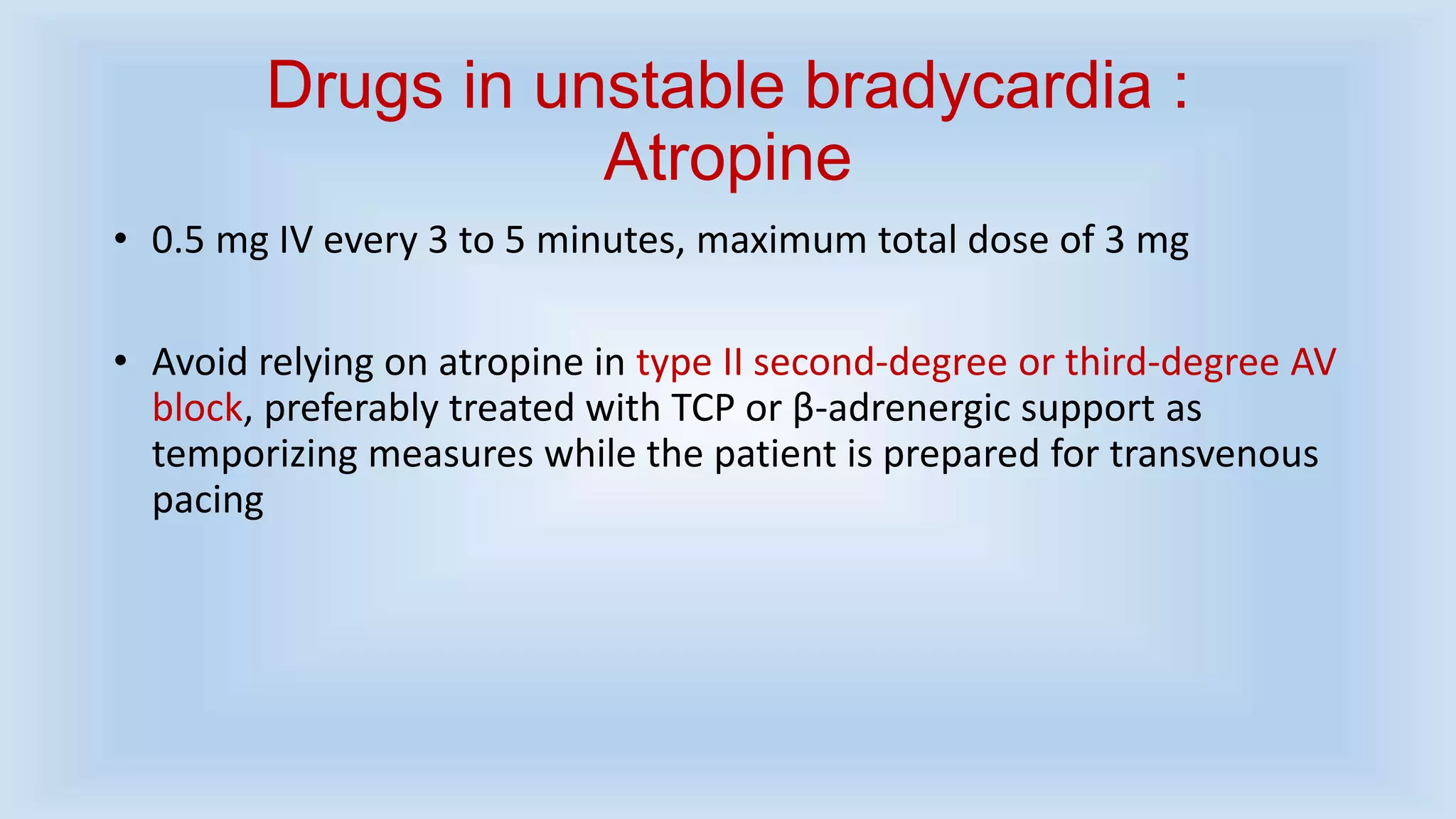 Approach to bradycardia | PPTX