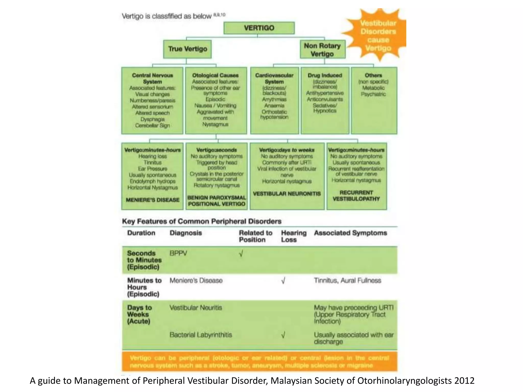 Approach to Dizziness and Vertigo in Emergency Department | PPTX