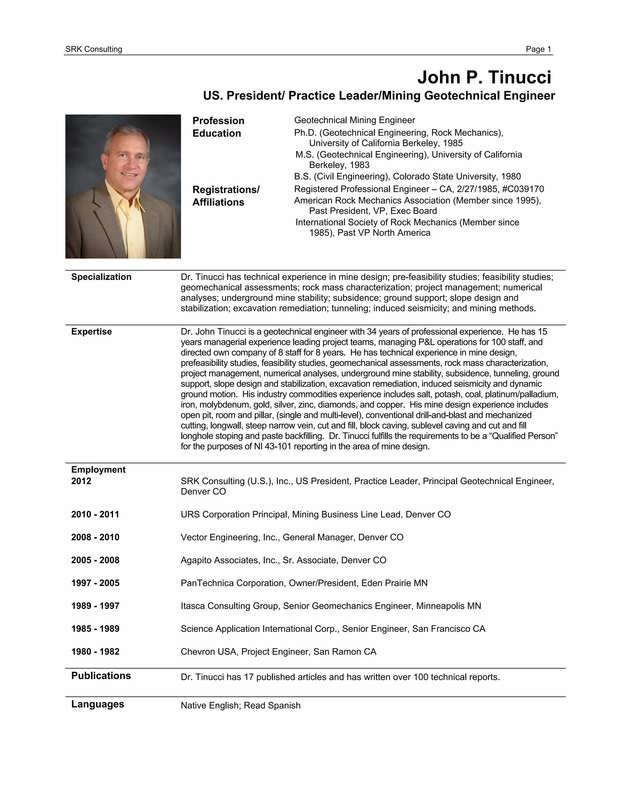 SRKUS_Tinucci_Resume_Jan2016 | PDF