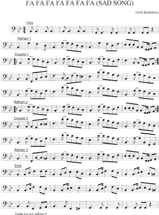 Fa fafa(sadsong) otisredding | PDF