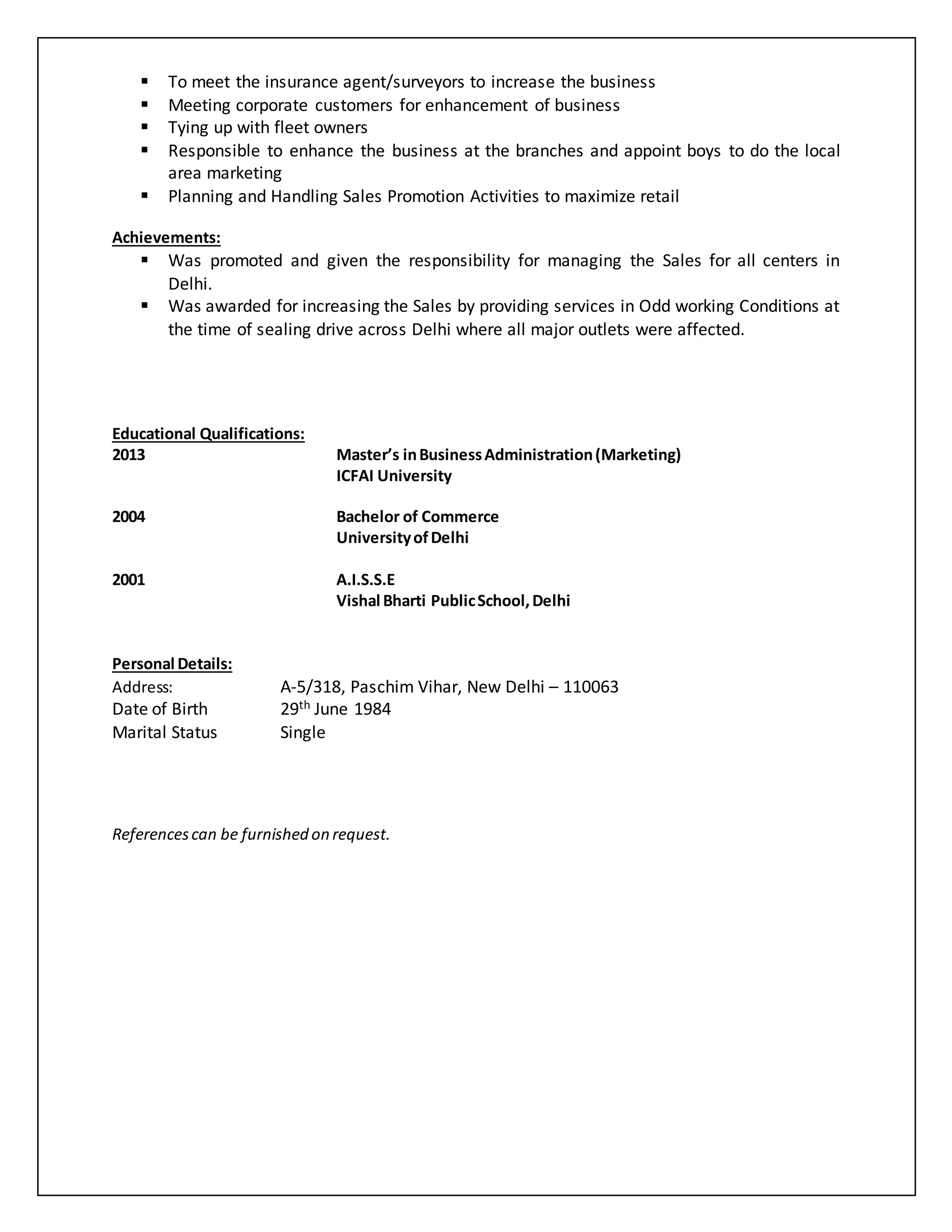 CV Paras Kalra | DOCX