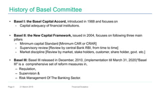 Changes to Basel Regulation Post 2008 Crisis | PPTX | Business Accounting & Finance | Business