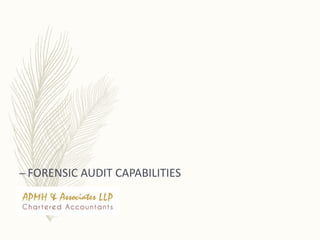 Forensic Auditing | PPT