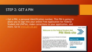 Fafsa | PPTX | College Planning | College Education