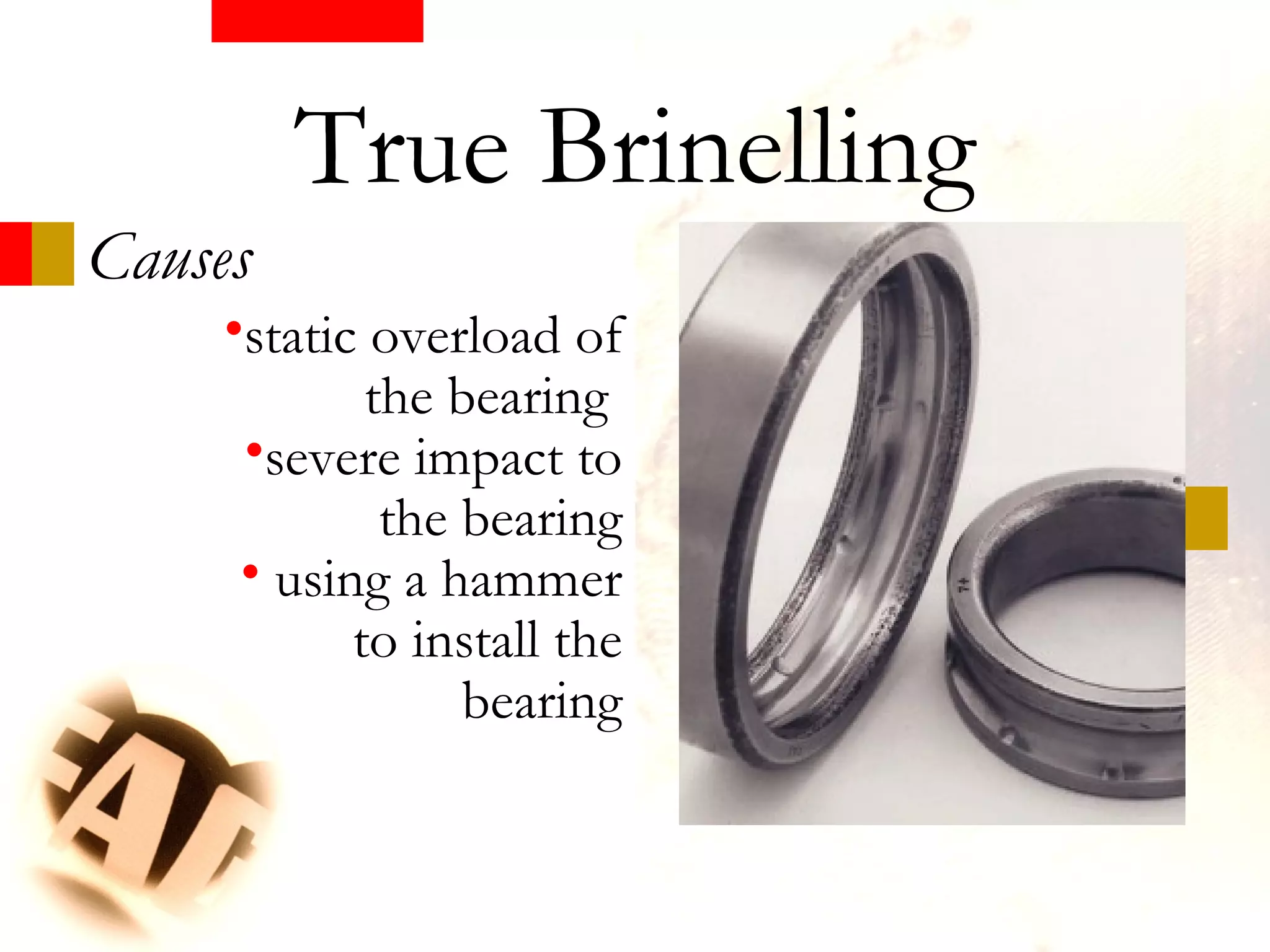 Fag roller bearing damages (excellent) | PPT