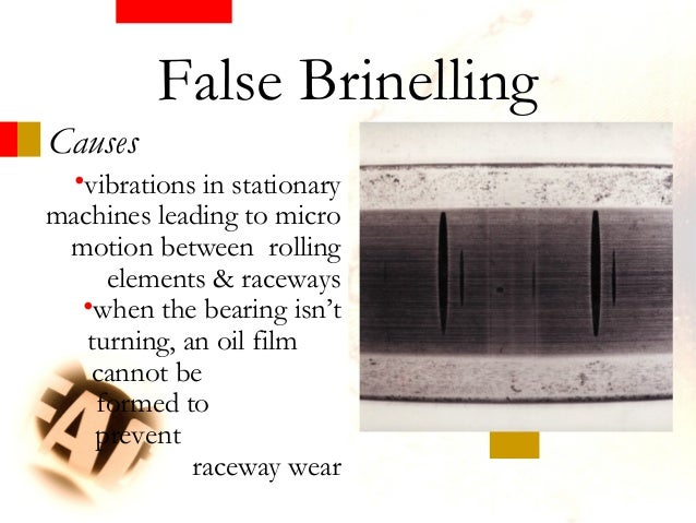 Fag roller bearing damages (excellent)