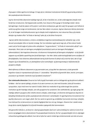 Fagrapport Matematik Afleveret | PDF