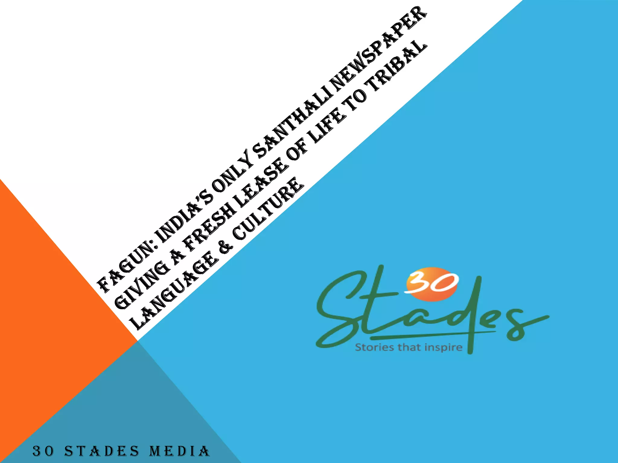 Fagun: India’s only Santhali newspaper giving a fresh lease of life to ...