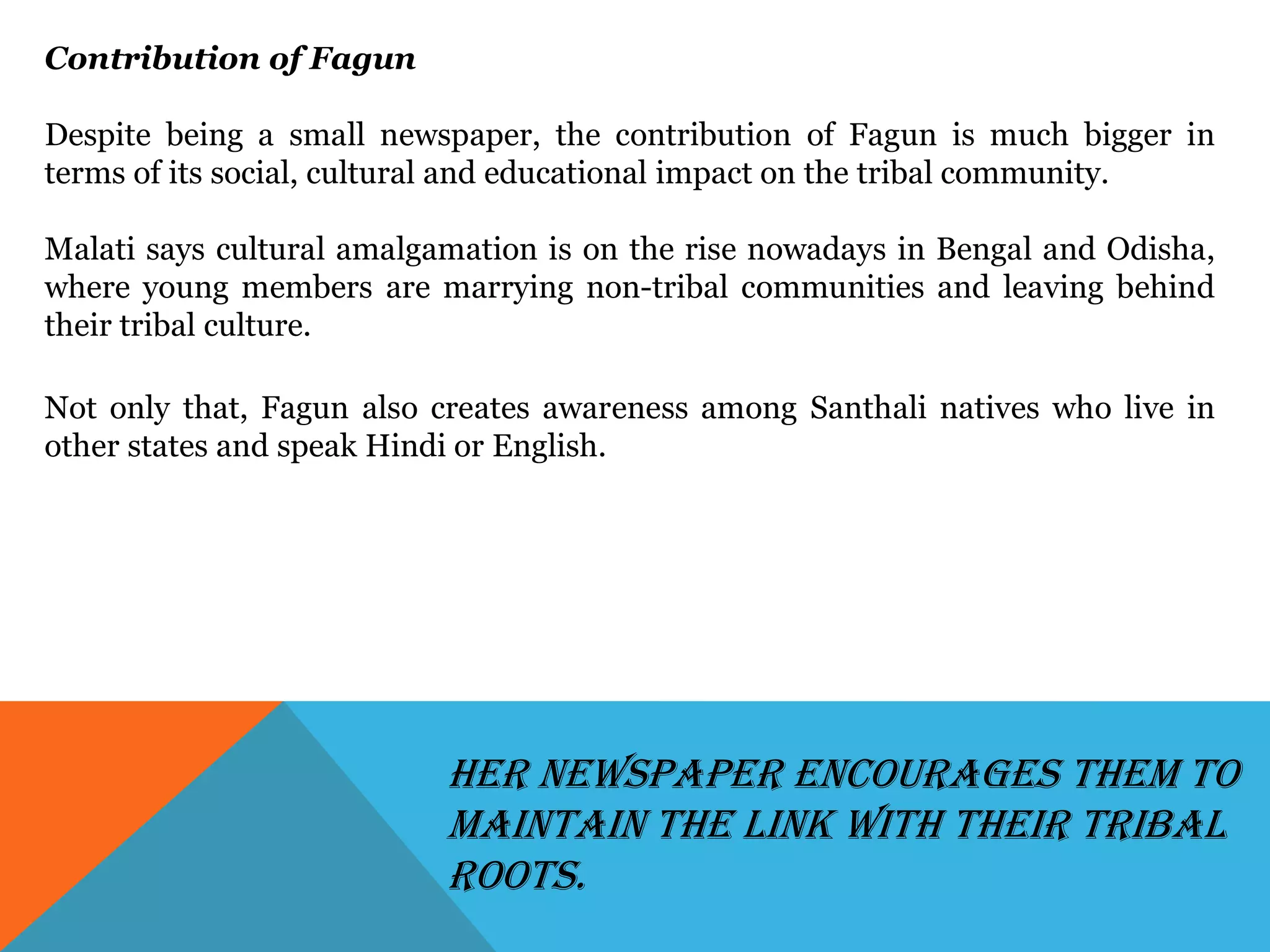 Fagun: India’s only Santhali newspaper giving a fresh lease of life to ...