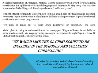 Fagun: India’s only Santhali newspaper giving a fresh lease of life to ...