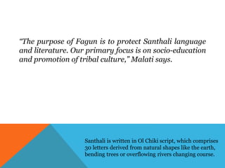 Fagun: India’s only Santhali newspaper giving a fresh lease of life to ...