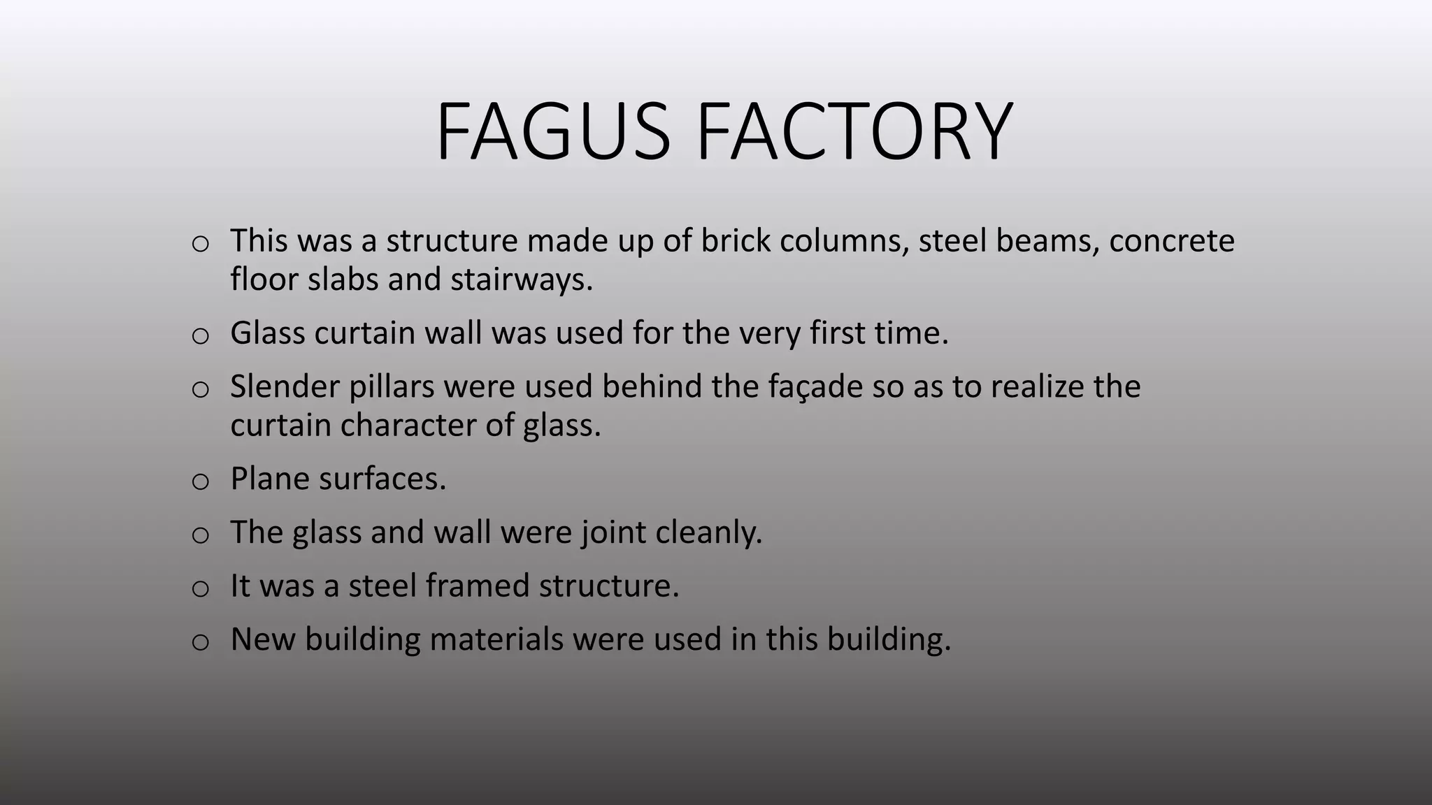 Fagus factory | PPTX
