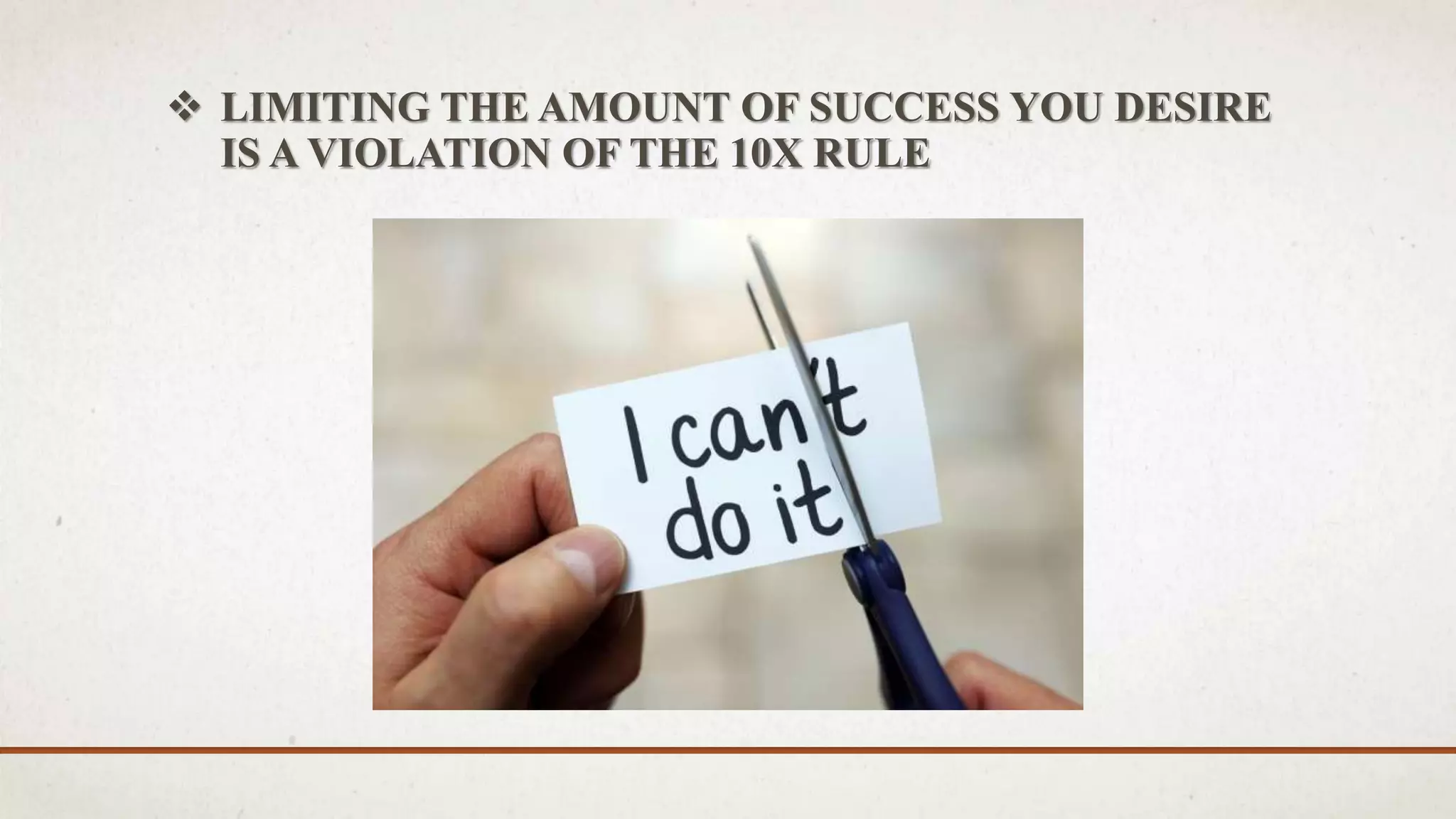 The 10x rule Summary By Fahad Arshad | PPTX