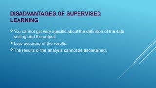 supervised and unsupervised machine learning, types of machine learning ...