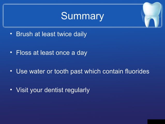 Dental Health Education | PPT