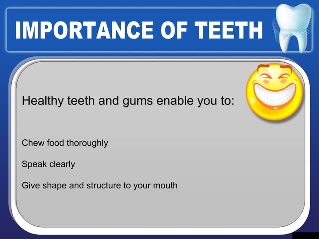 Dental Health Education | PPT