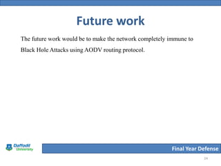 PERFORMANCE VEHICULAR AD-HOC NETWORK (VANET) | PPTX | Computer Networking | Computing