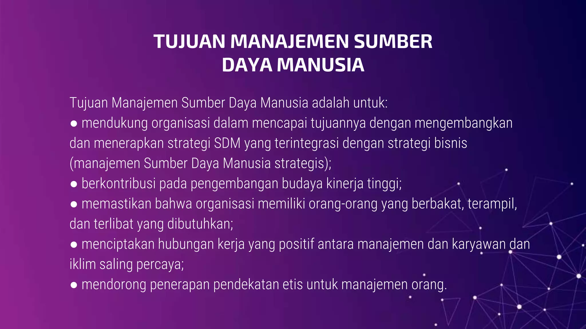 Manajemen Sumber Daya Manusia (MSDM) | PPTX