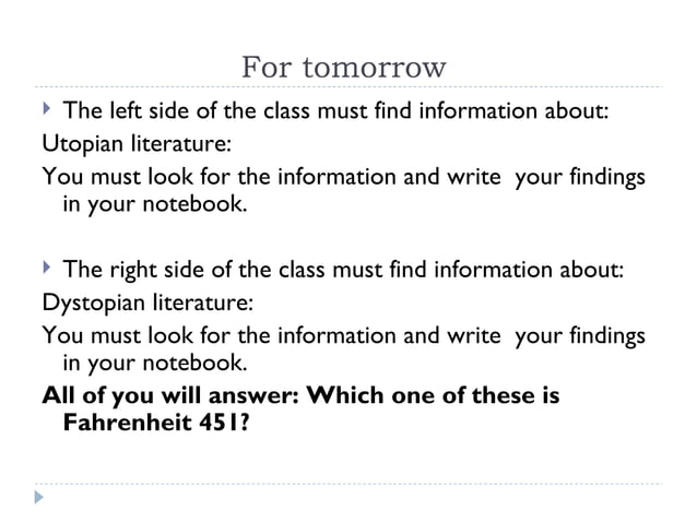 Fahrenheit 451 Ppt | PPT