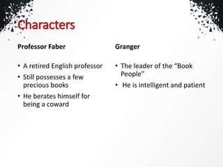 Fahrenheit 451 | PPTX