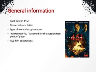 Fahrenheit 451 | PPTX