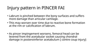 FAI - Femoroacetabular Impingement .pptx