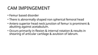 FAI - Femoroacetabular Impingement .pptx
