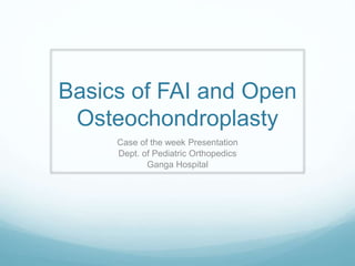 Fai and open surgery | PPTX