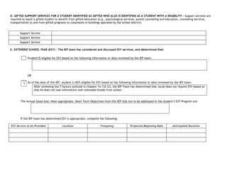 Mock IEP | DOC