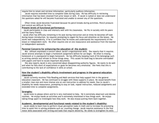 Mock IEP | DOC