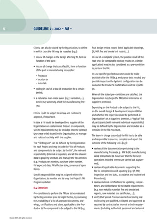 Fai guideline 2012 | PDF