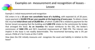 FA II - Chapter 4; Leases.ppt best presentation | PPT
