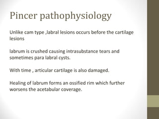 Femoro-acetabular impingement syndrome | PPT