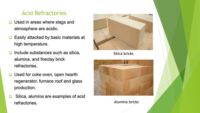 Presentation on refractory materials used in engineering | PDF