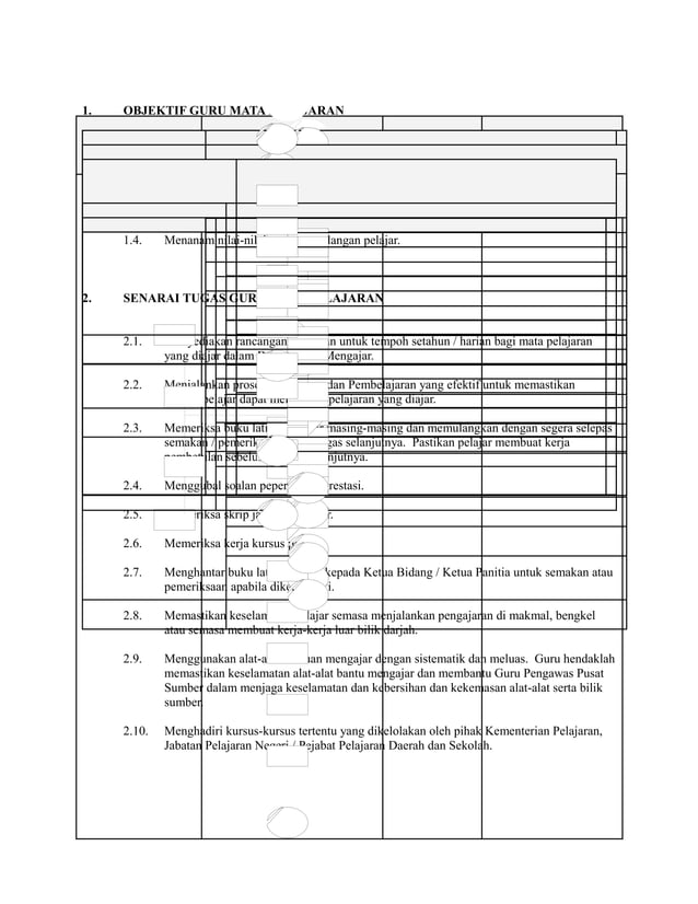 Fail meja-guru-mata-pelajaran | PDF