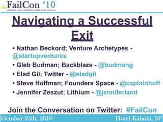 FailCon slides | PPT