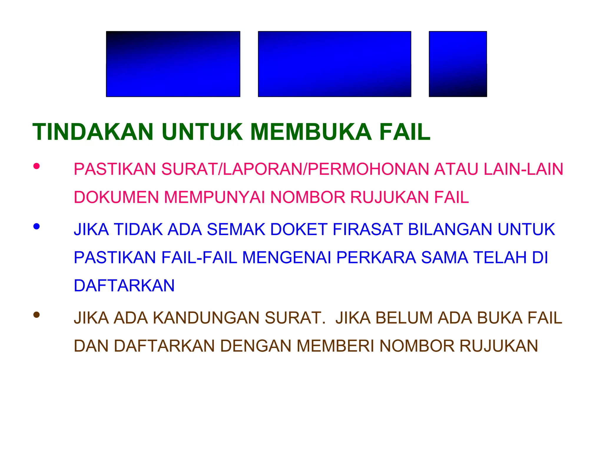 Fail dan rekod 1 | PPT