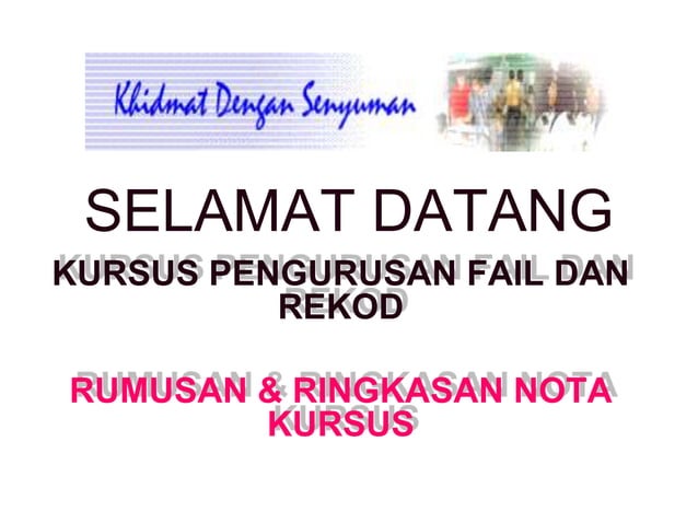 Fail dan rekod 1 | PPT