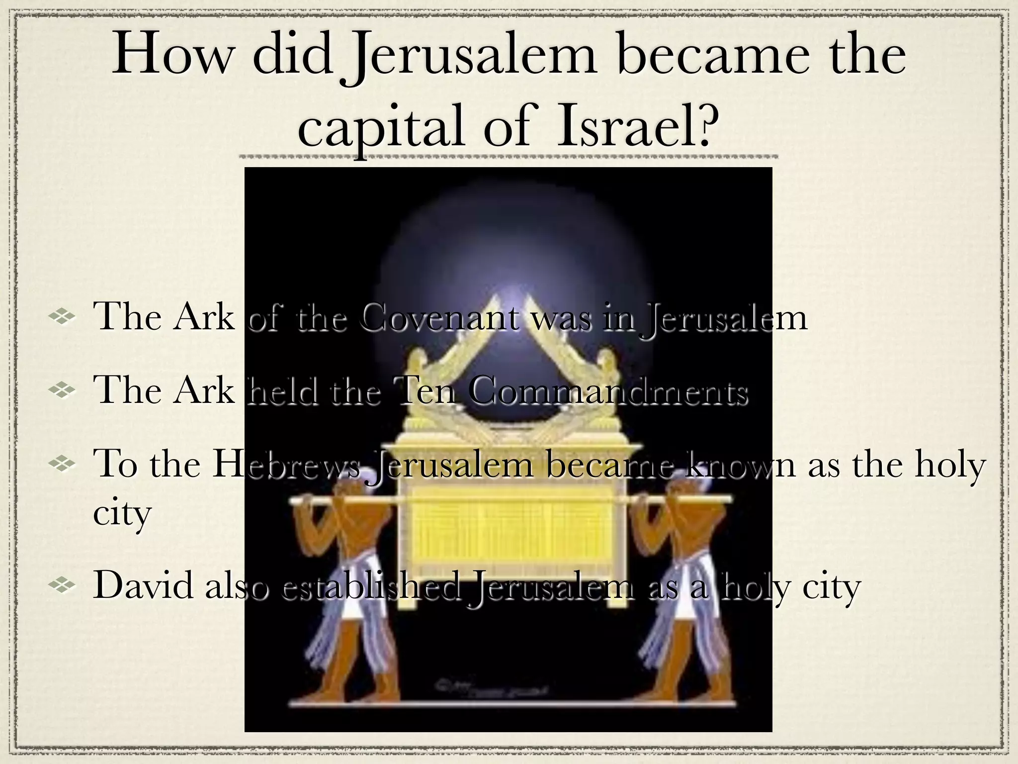 The Four Great Hebrew Leaders | KEY