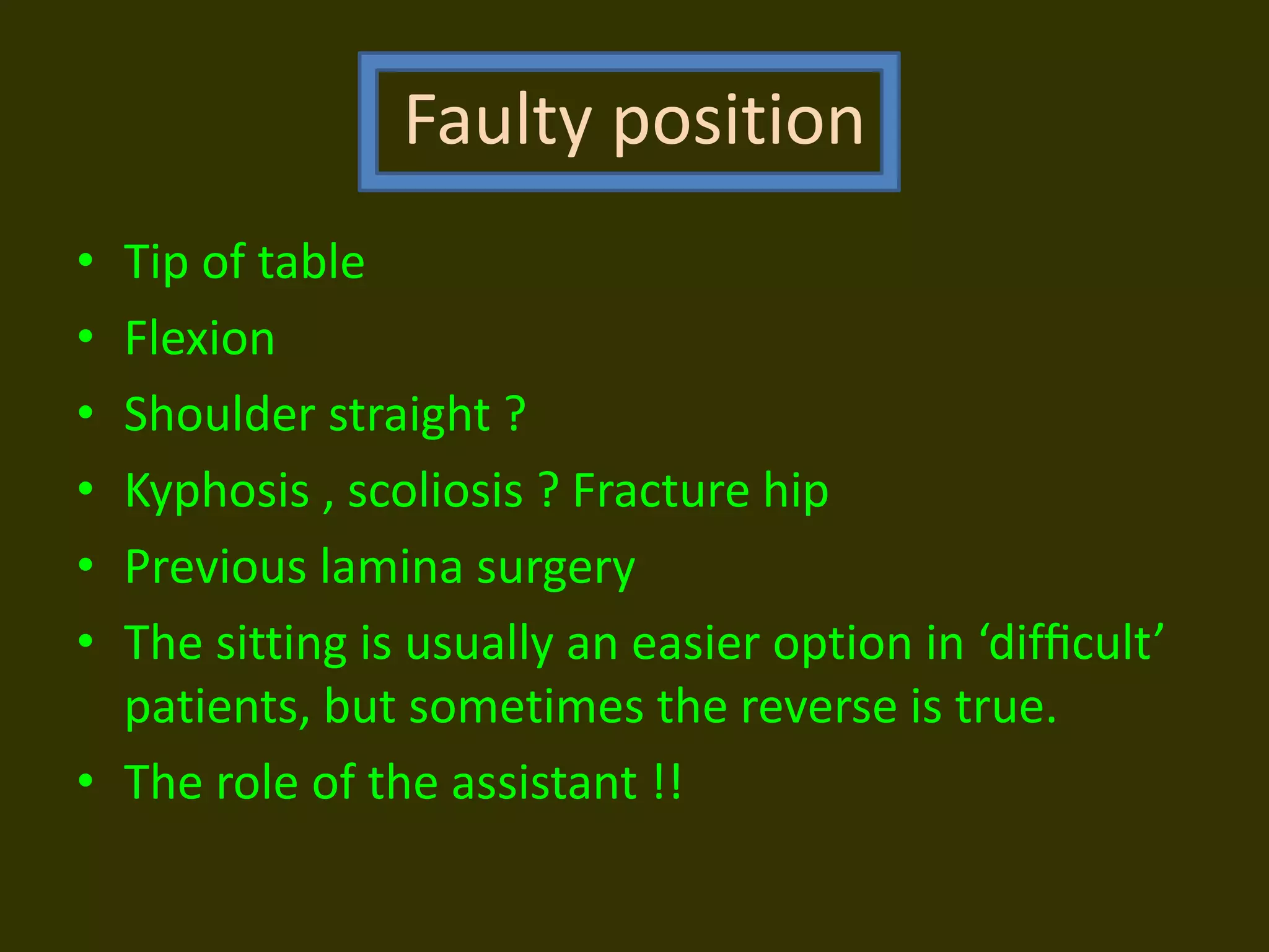 Failed spinal-anesthesia-mgmc | PPTX