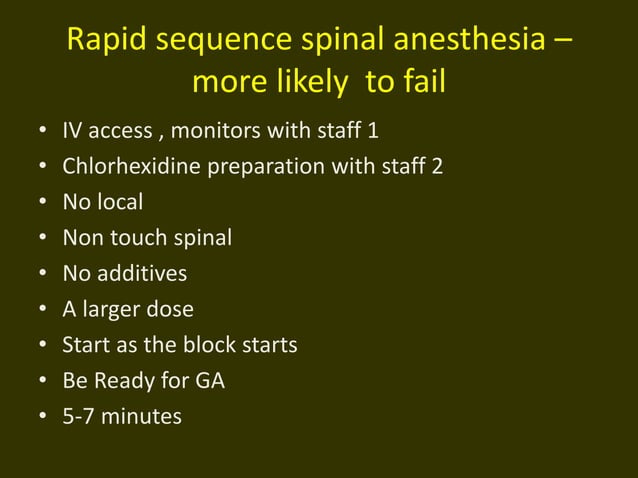 Failed spinal-anesthesia-mgmc | PPT