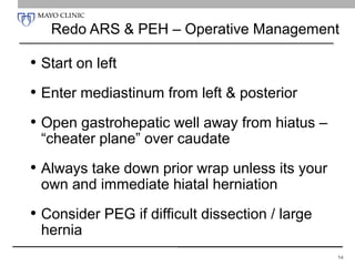 Failed Fundoplication Surgery | PPT