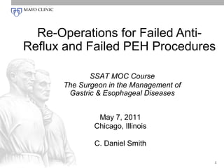 Failed Fundoplication Surgery | PPT